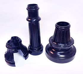 Pole Base Covers for Light Poles, Metal, ABS. Always in stock