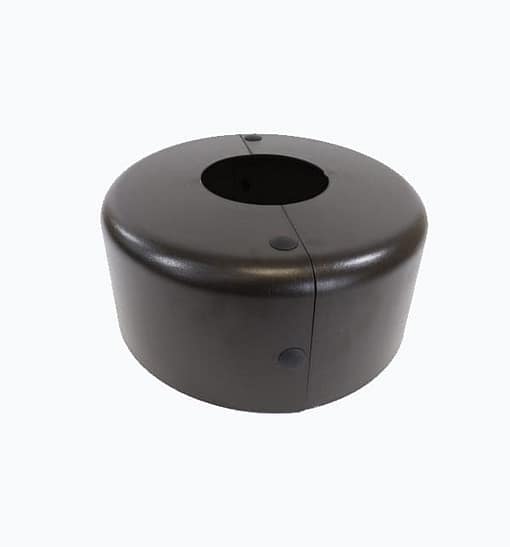 Round ABS Plastic for Round Poles - Parking Lot Lighting, Maintenance