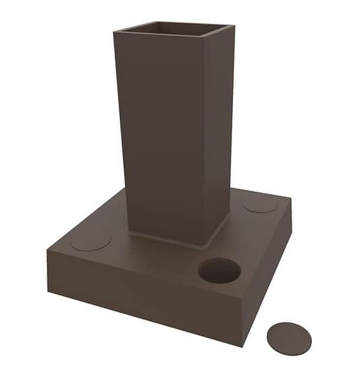 Pole Base Covers for Light Poles, Metal, ABS. Always in stock